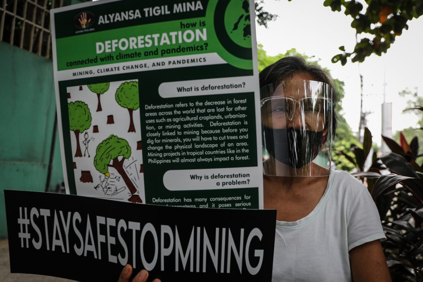 Green activists protest Philippine plan to reopen mines despite ...