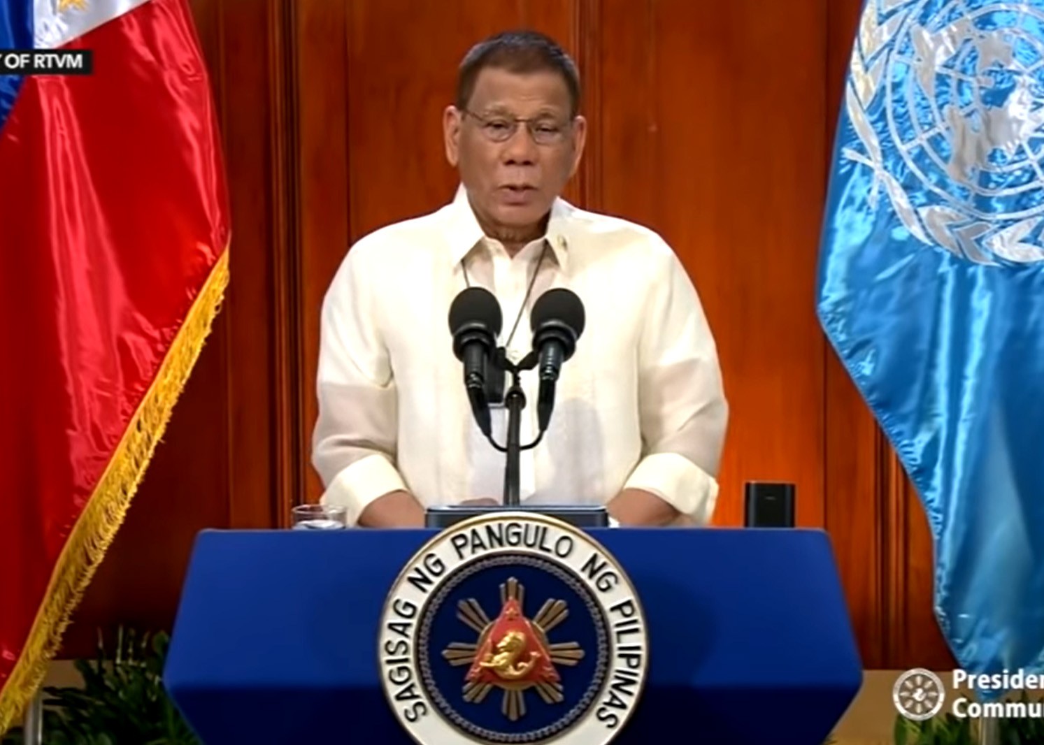 Duterte at the 75th UN General Assembly: Red-tagging on the global ...