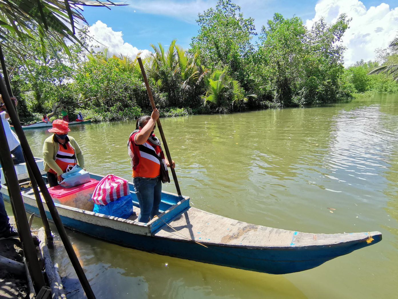 Teachers ride waves in Mindanao to bring education materials to island ...