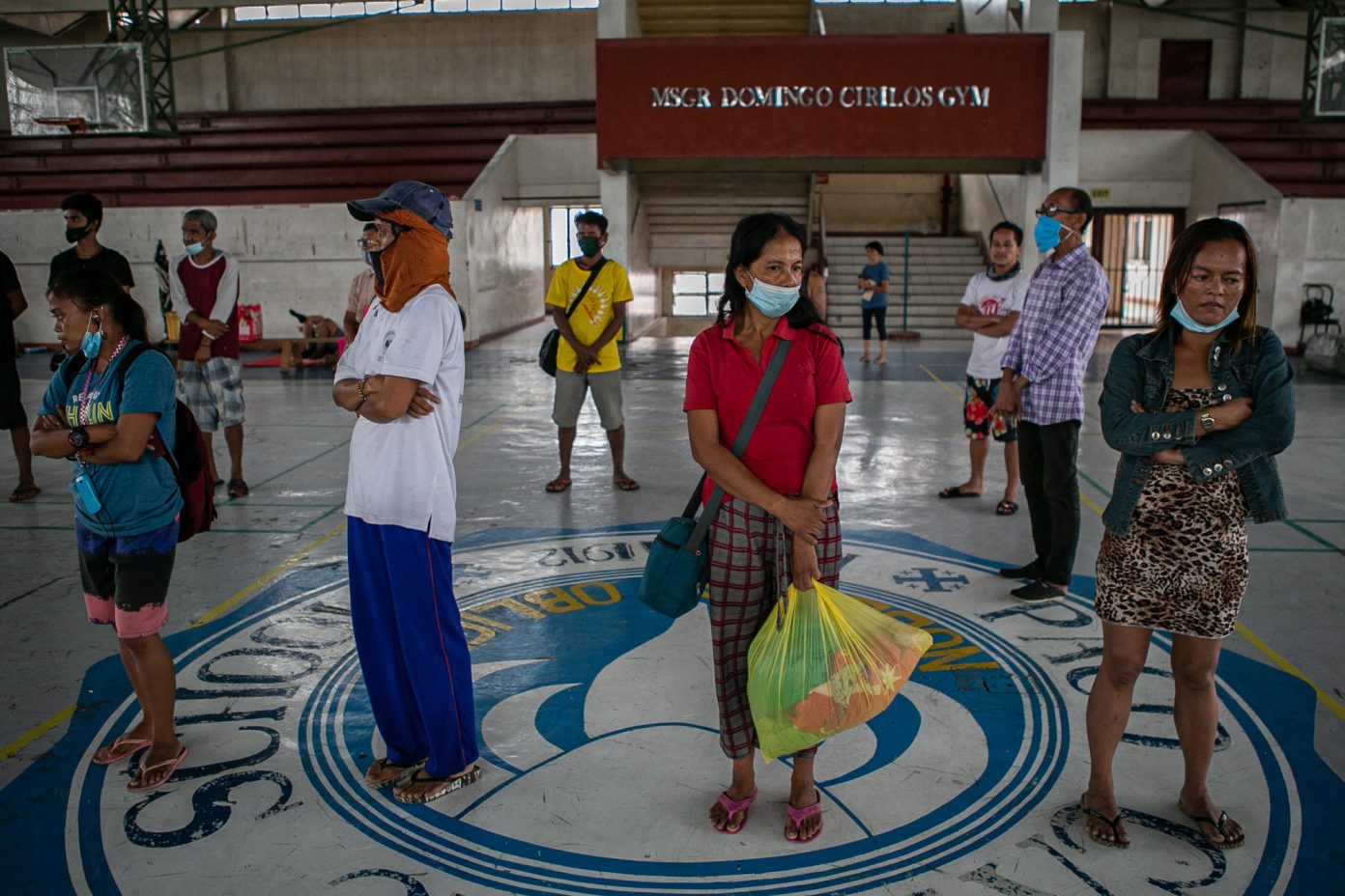 Manila’s homeless find shelter in Catholic school during typhoon ...