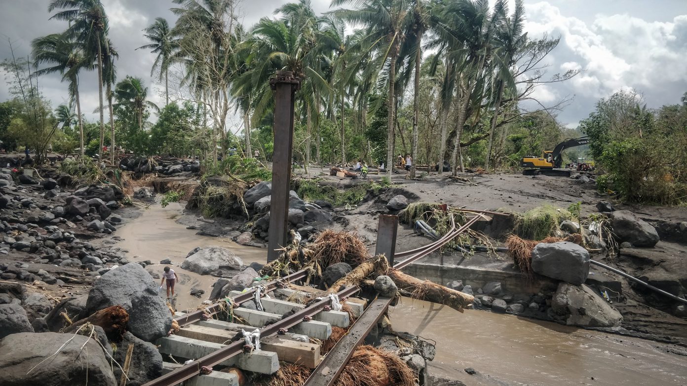 Quarrying activities around Mayon Volcano suspended following disaster ...