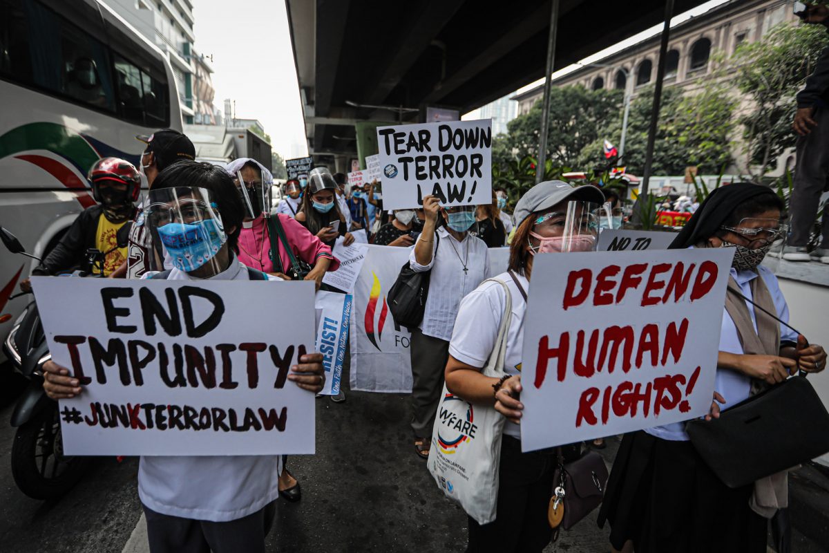 Philippine Church groups appeal to Supreme Court to junk anti-terrorism law | Catholic News ...