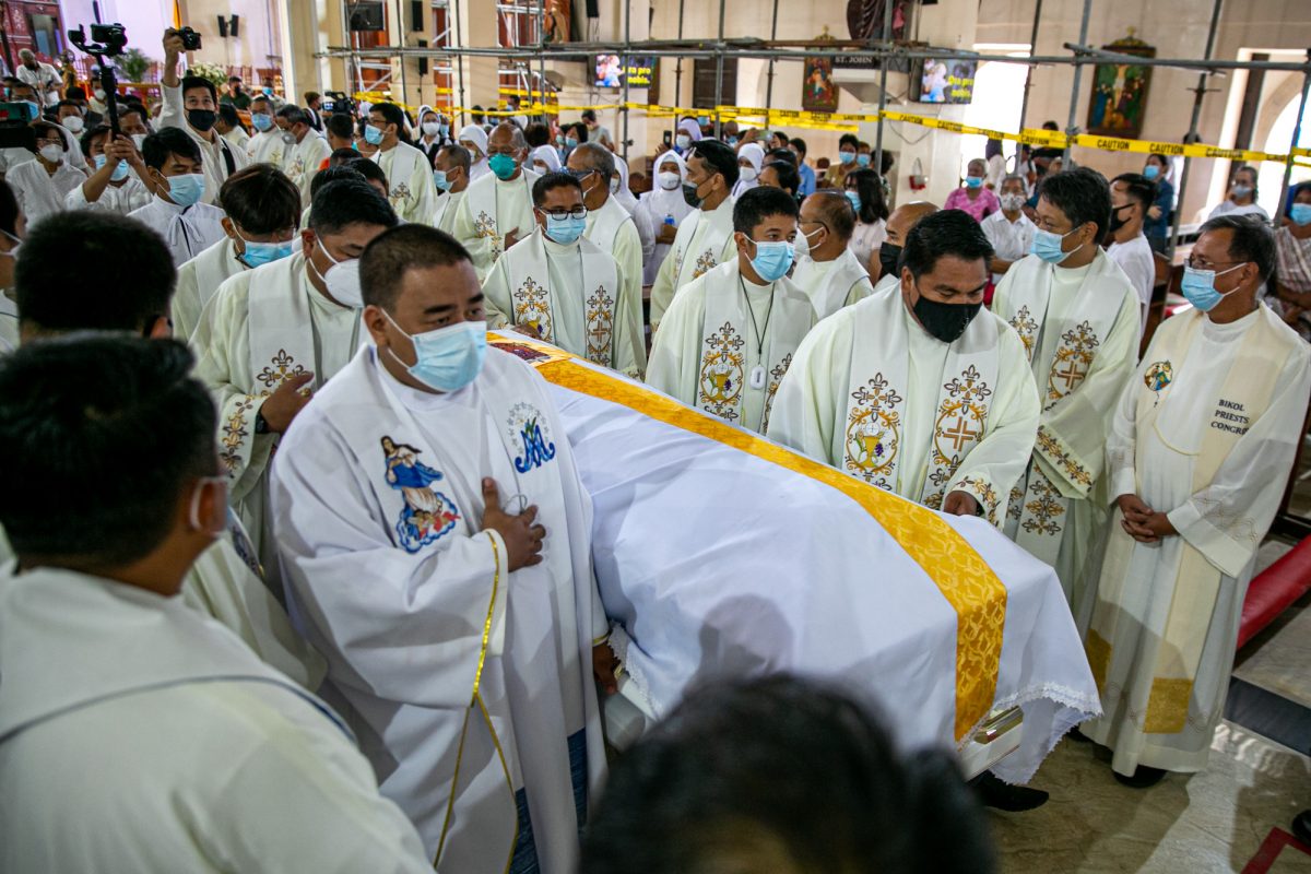 Philippines’ oldest Catholic bishop laid to rest | Catholic News ...