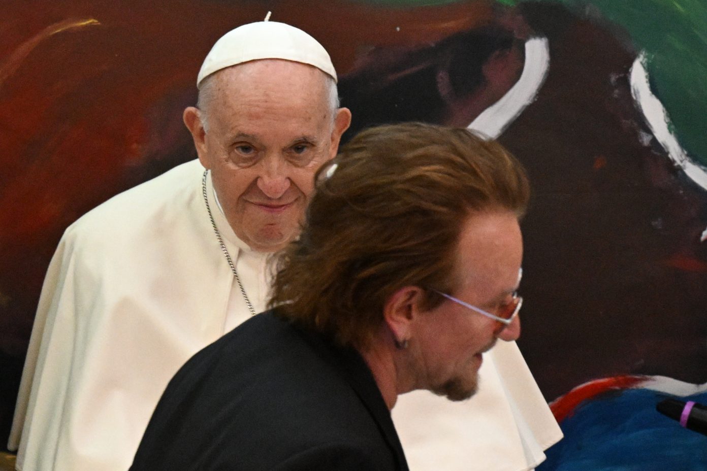 Bono joins Pope Francis for launch of international educational ...