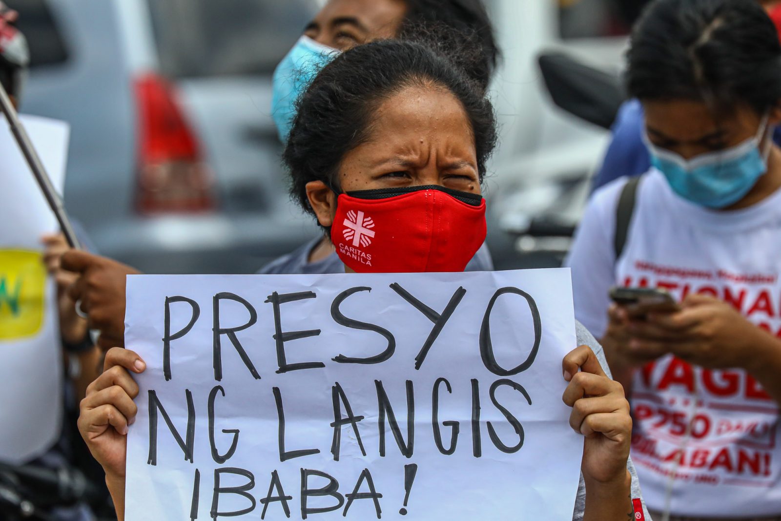 Photos: Manila’s urban poor, workers protest series of oil price hikes ...