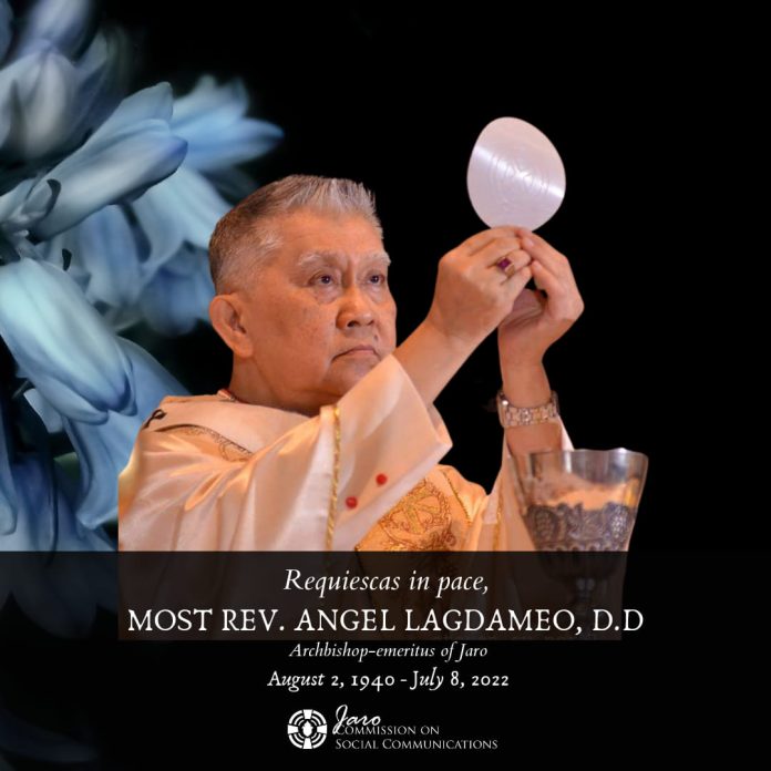 Retired prelate of Jaro, Archbishop Angel Lagdameo, dies at 81 ...