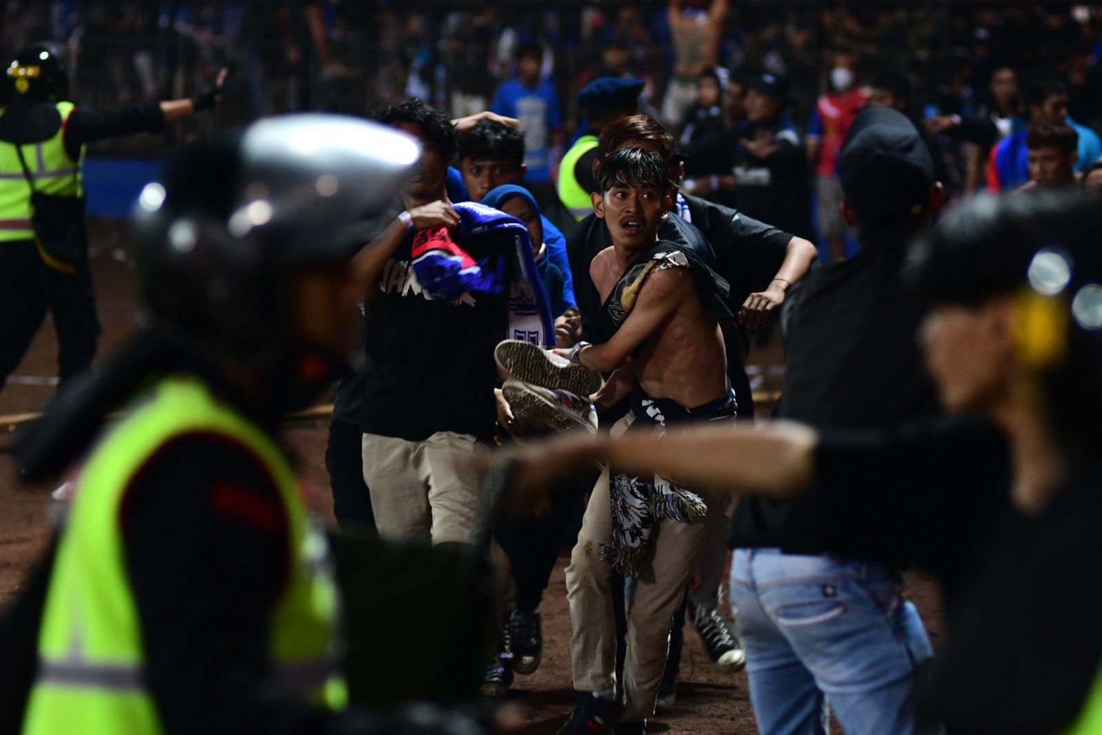 At least 129 dead after riot at Indonesia football match | Catholic ...