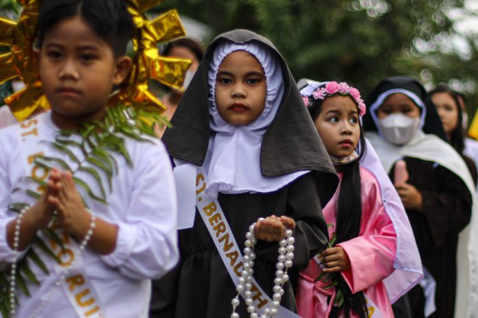 Photos: Philippines marks All Saints’ Day with ‘parade of saints’ | Catholic News Philippines ...