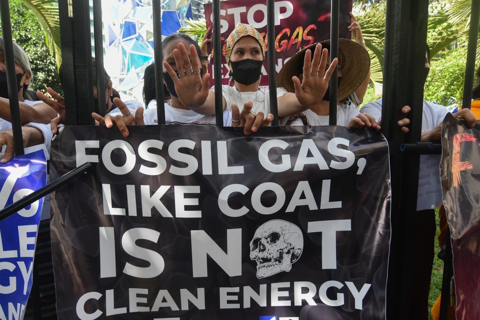 Climate campaigners protest against AIIB’s support for gas projects in ...