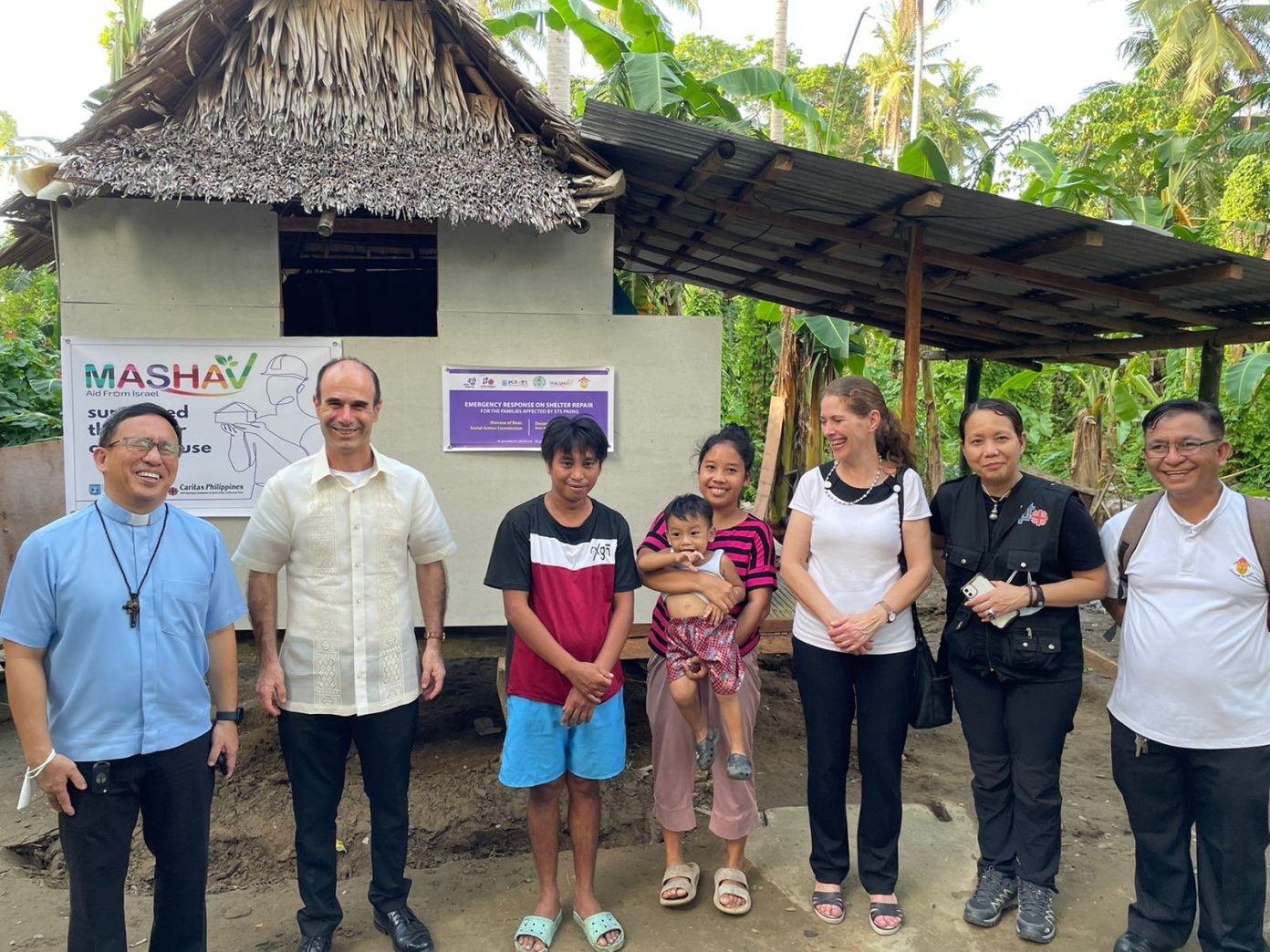 Boac diocese, Israel Embassy provide repair kits for typhoon-affected ...
