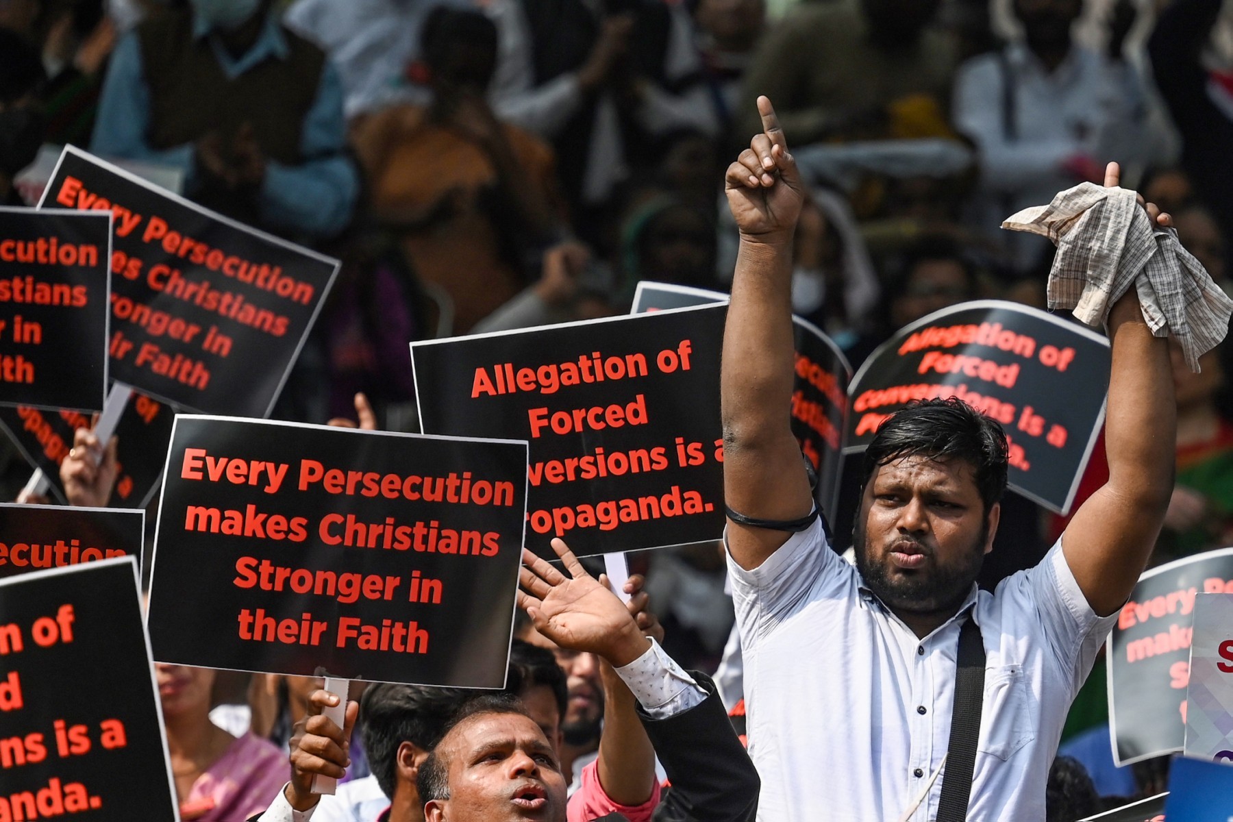 Christians In India Protest Targeted Hate Violence Against Communities