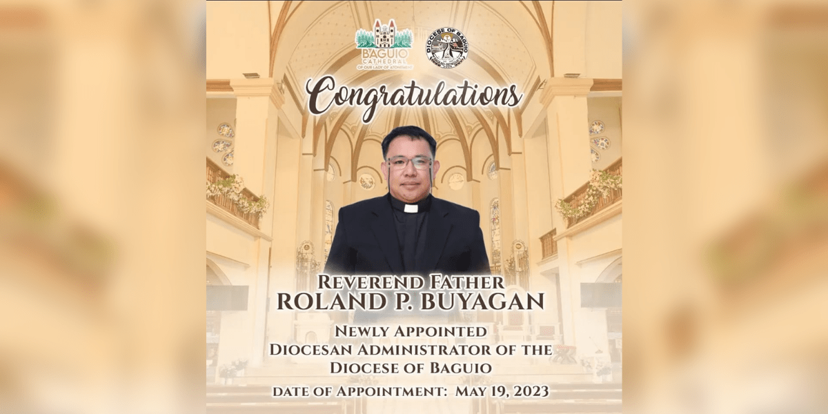 San Pablo seminary rector appointed administrator of Baguio diocese ...