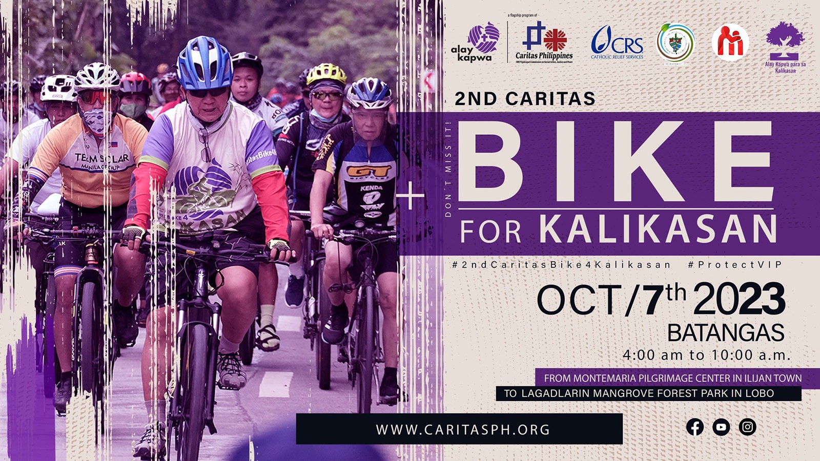 Caritas PH brings ‘Bike for Kalikasan’ to Batangas | Catholic News ...