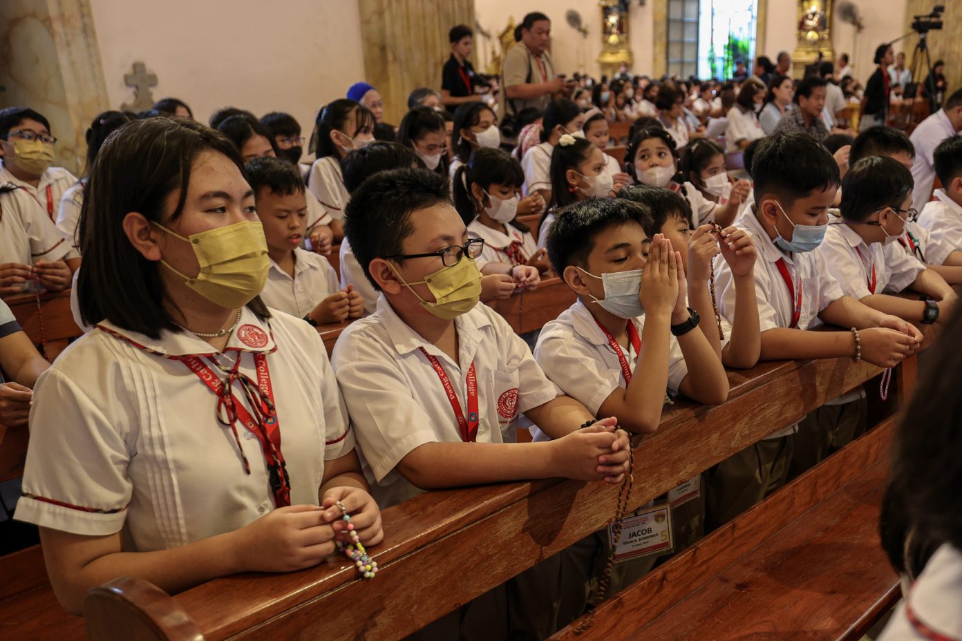 IN PHOTOS: ‘One Million Children Praying the Rosary’ | Catholic News Philippines | LiCAS.news ...