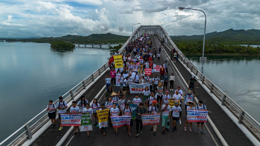 IN PHOTOS: Filipino climate activists mark 10th year of deadly typhoon ...