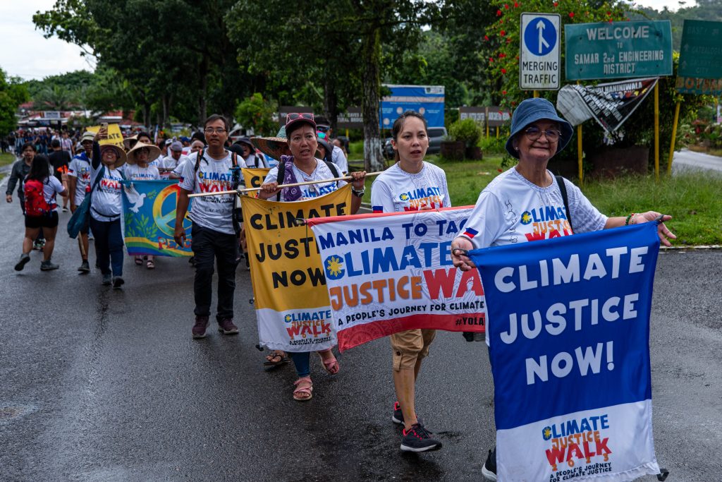 IN PHOTOS: Filipino climate activists mark 10th year of deadly typhoon ...