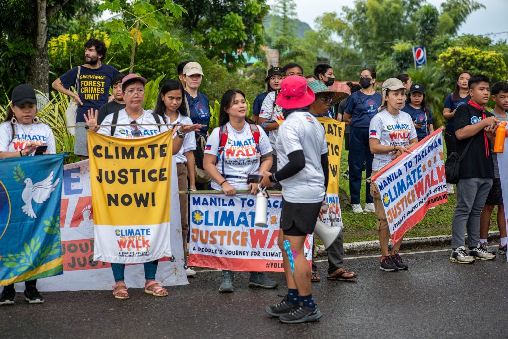 IN PHOTOS: Filipino climate activists mark 10th year of deadly typhoon ...