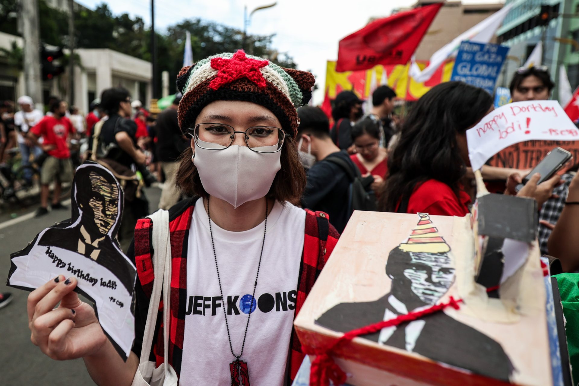 IN PHOTOS: Labor groups mark Bonifacio Day with demands for rights and ...