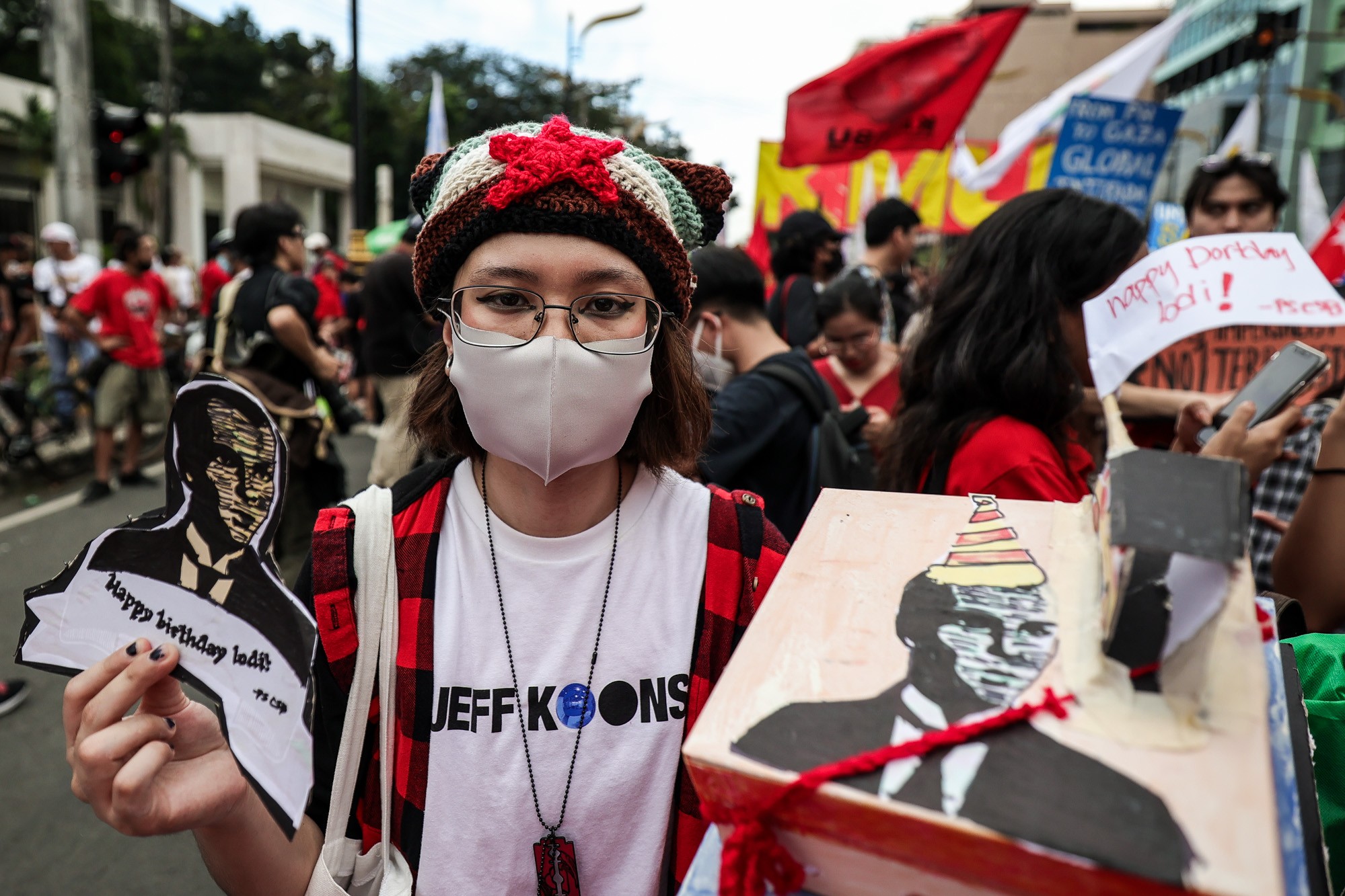 IN PHOTOS: Labor groups mark Bonifacio Day with demands for rights and ...