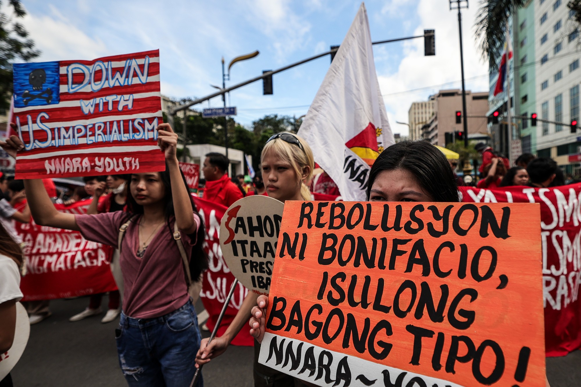 IN PHOTOS: Labor groups mark Bonifacio Day with demands for rights and ...