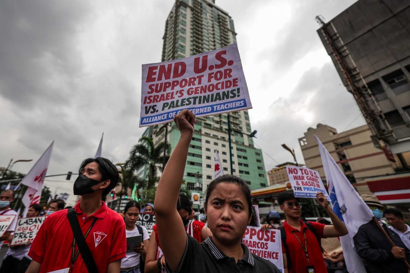 IN PHOTOS: Labor groups mark Bonifacio Day with demands for rights and ...