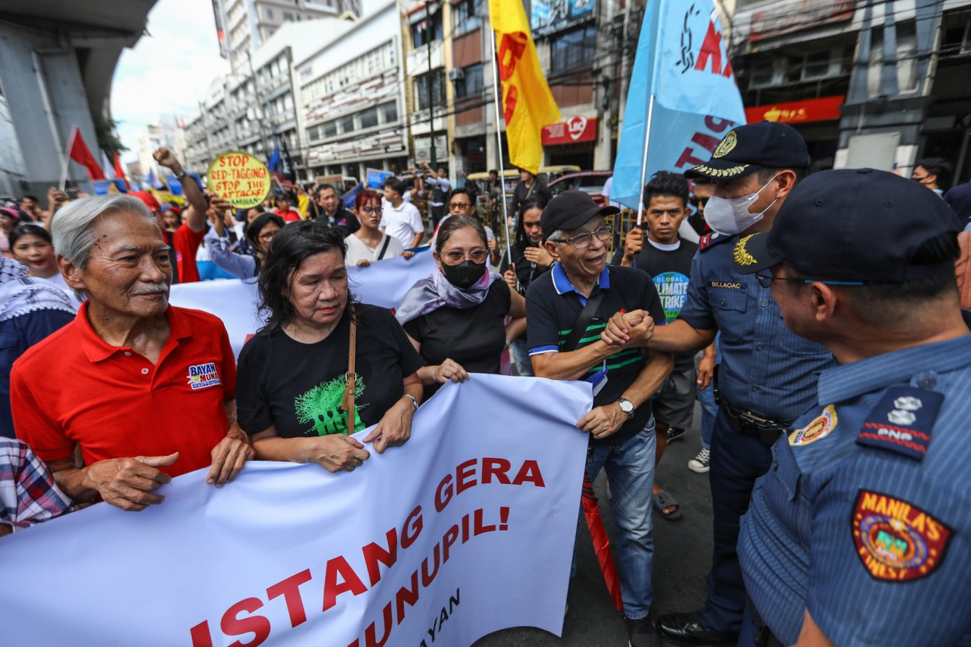 IN PHOTOS: Activists decry government abuses, global injustices on 75th ...