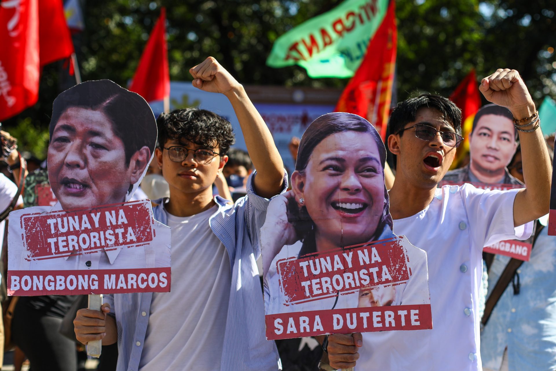 IN PHOTOS: Activists decry government abuses, global injustices on 75th ...