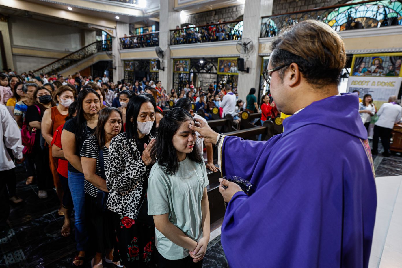 IN PHOTOS: Catholic faithful commence this year’s Lenten journey ...