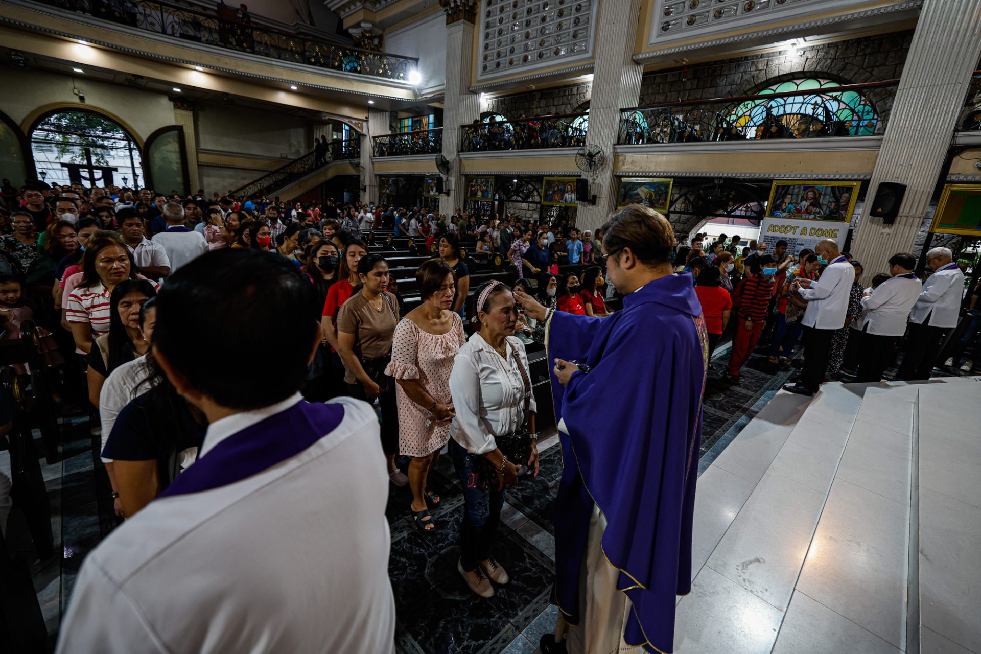 IN PHOTOS: Catholic faithful commence this year’s Lenten journey ...