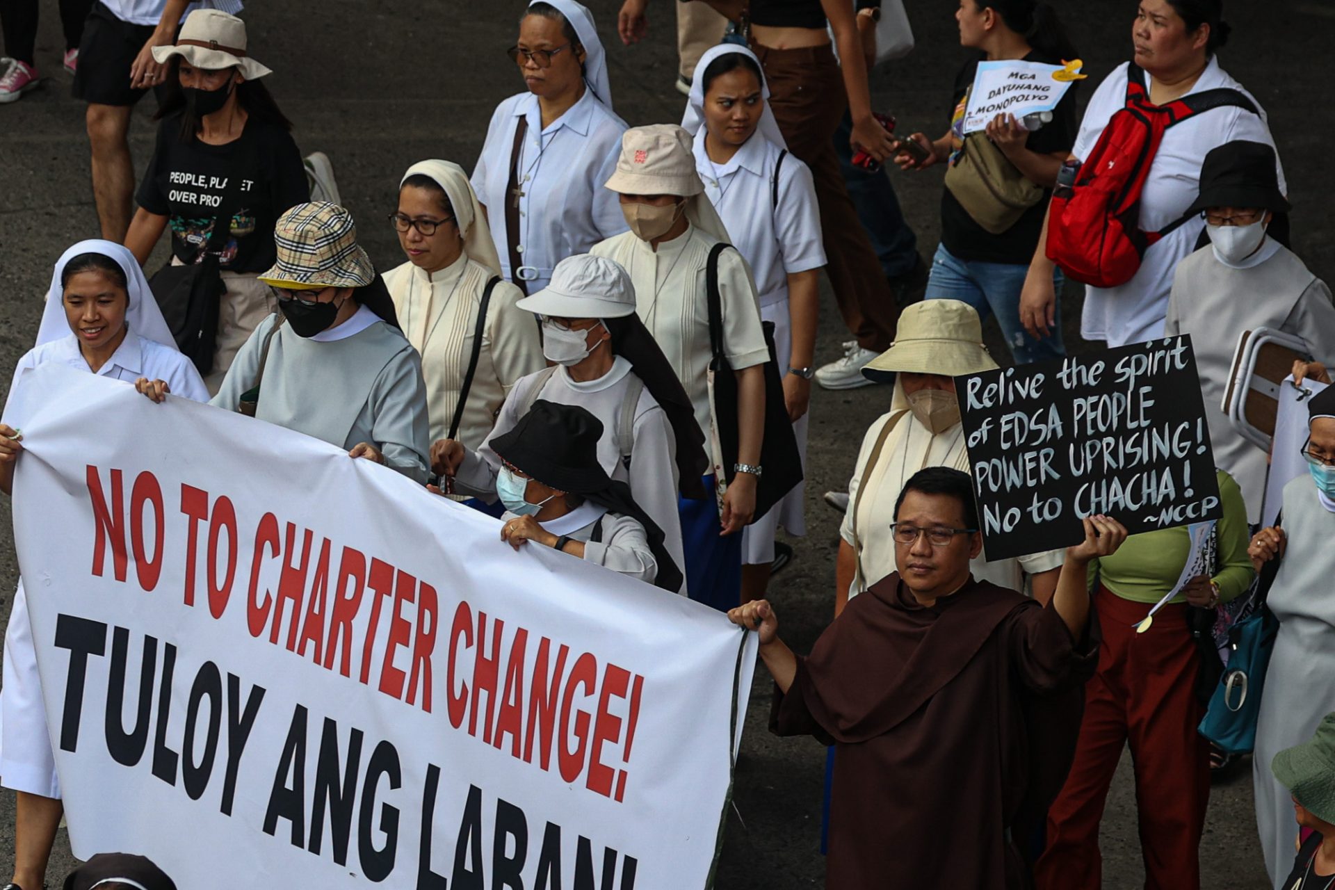 Philippine church groups join 38th EDSA People Power Anniversary ...