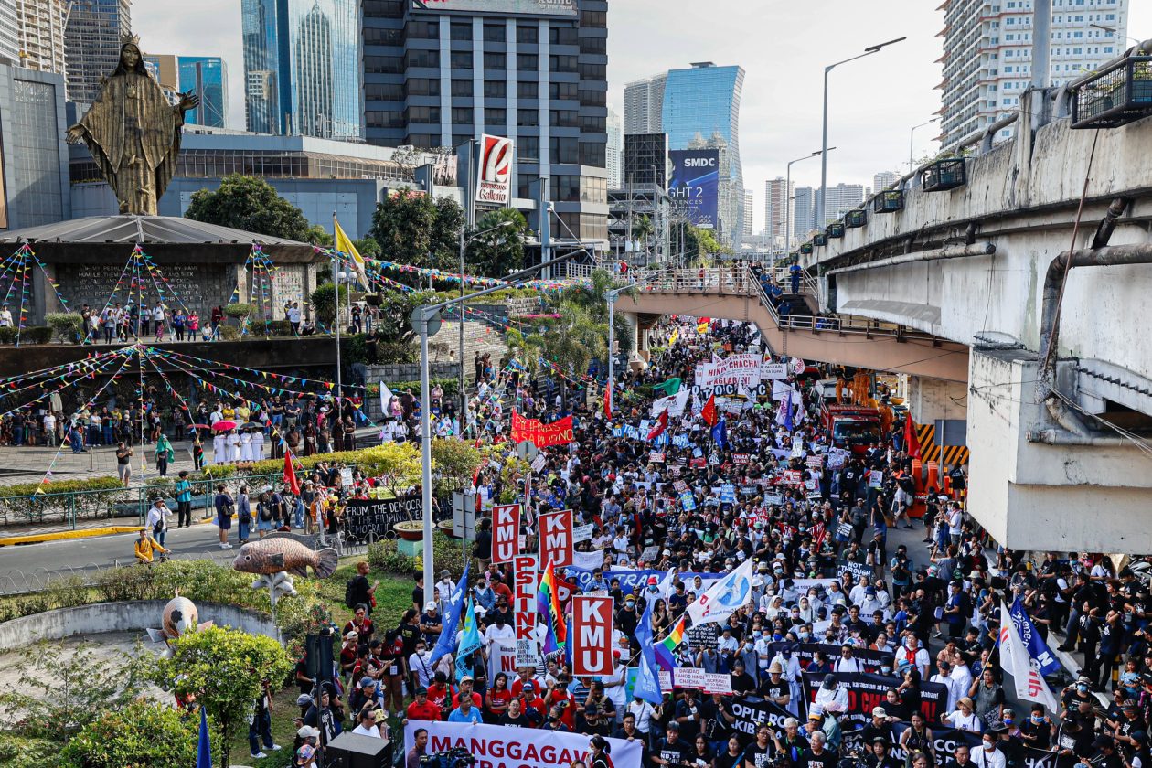 Philippine church groups join 38th EDSA People Power Anniversary ...