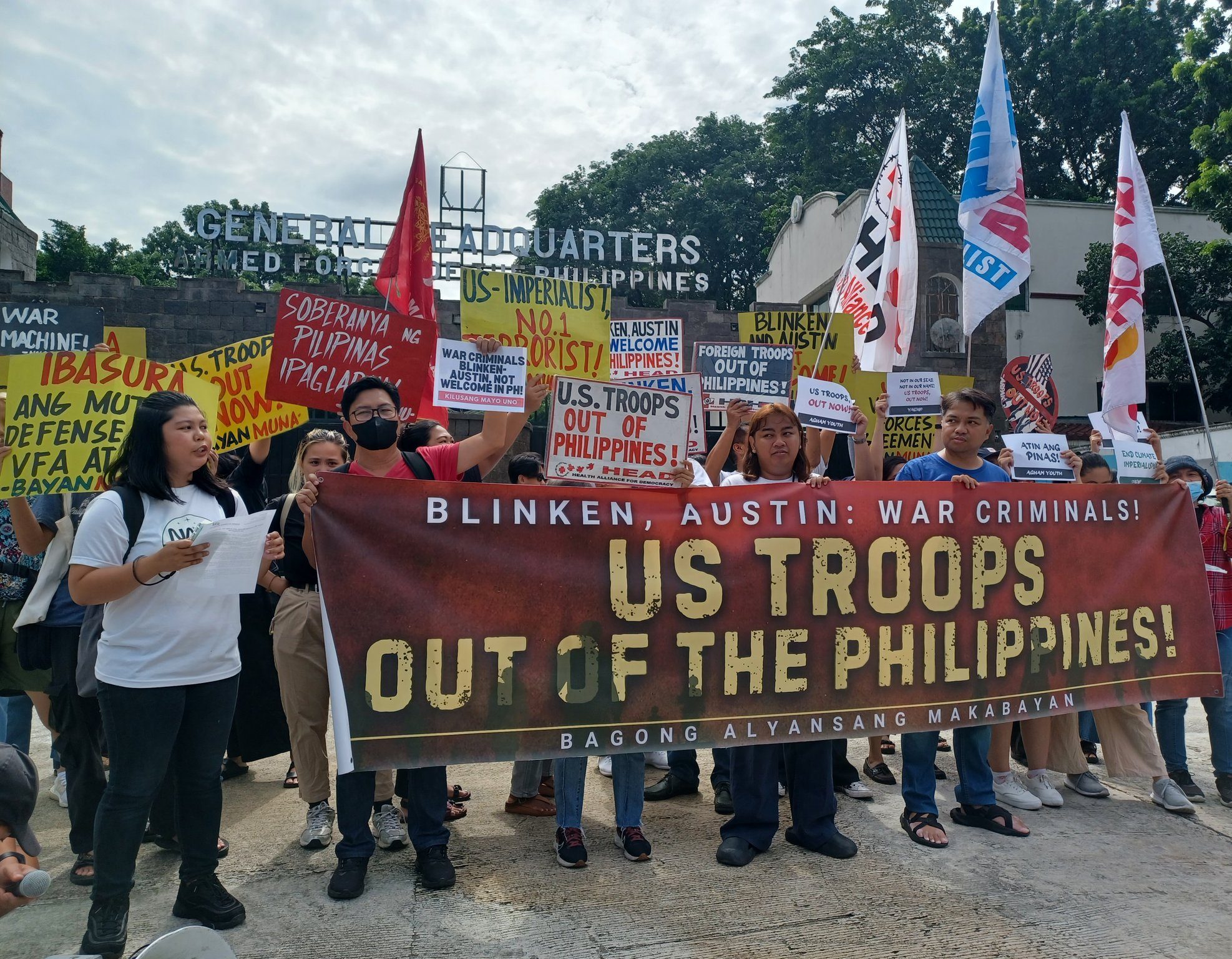 Philippine groups slam US officials' visit as threat to sovereignty and ...