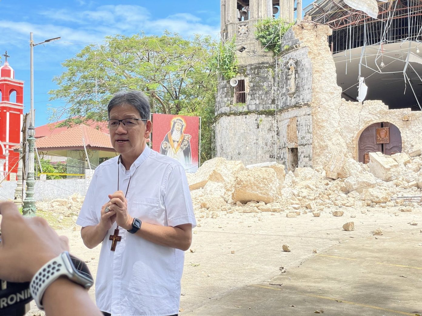 Cebu archbishop appeals for aid after Sta. Rosa de Lima Shrine ...