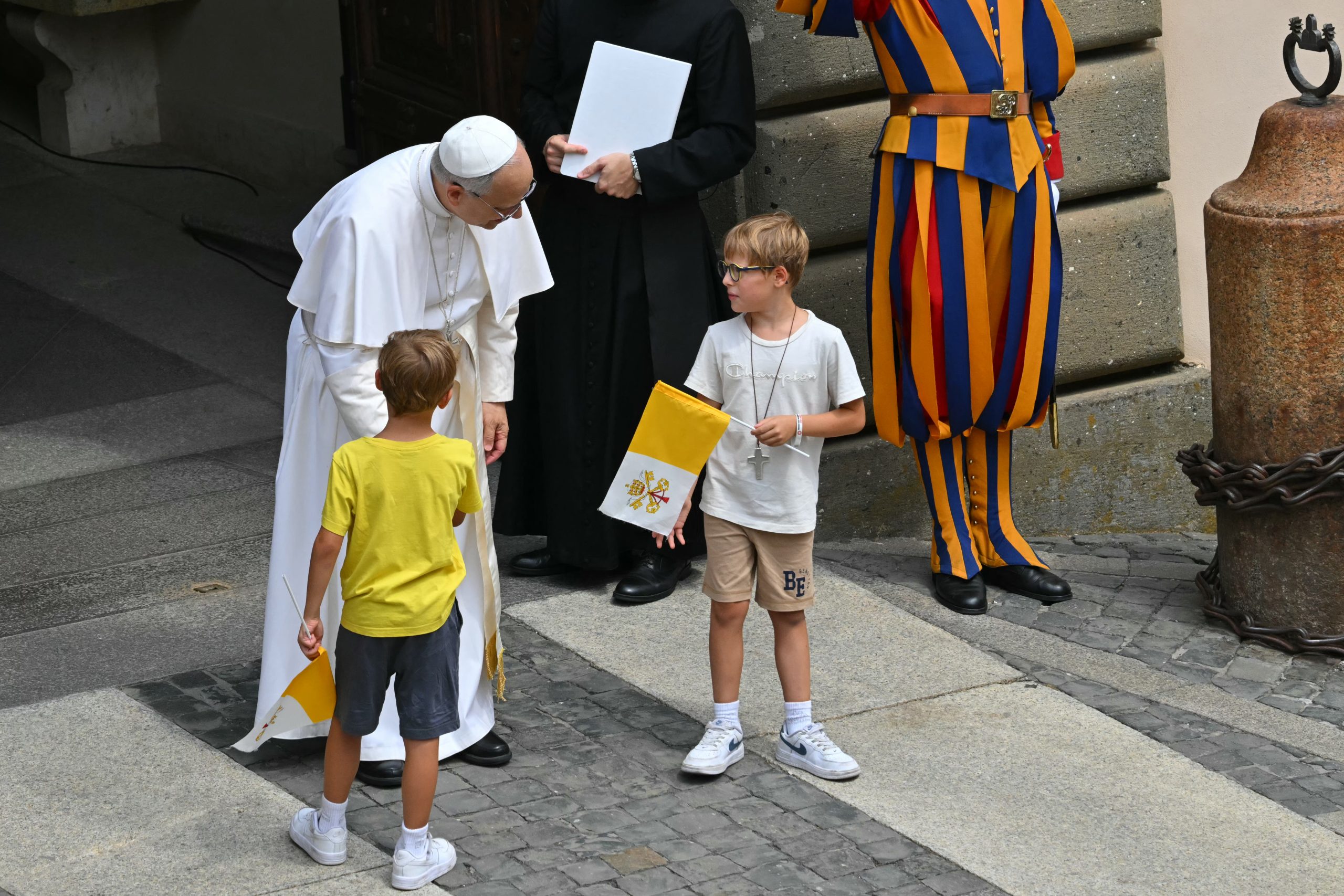Pope reiterates need to respect rights of children, protect them from ...