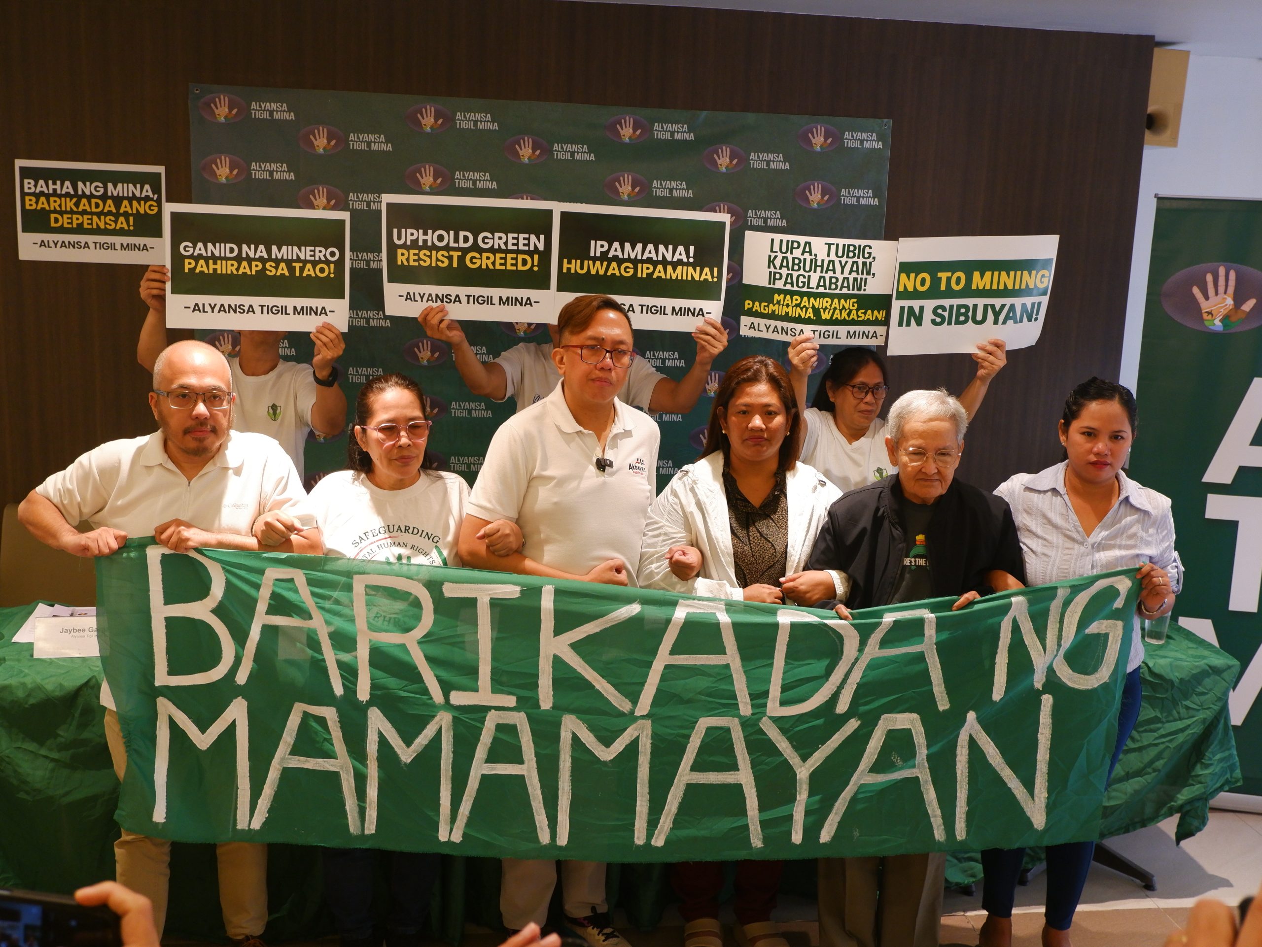 Mining-affected communities bring barricade protests to Manila, urge ...